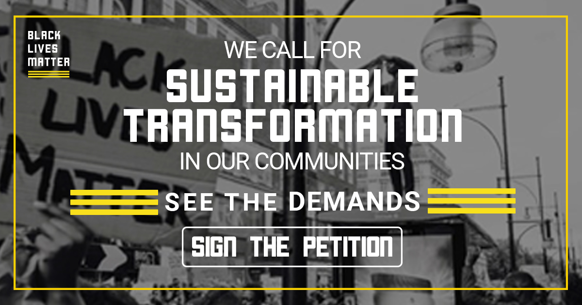 SIGN THE PETITION: #DefundPolice