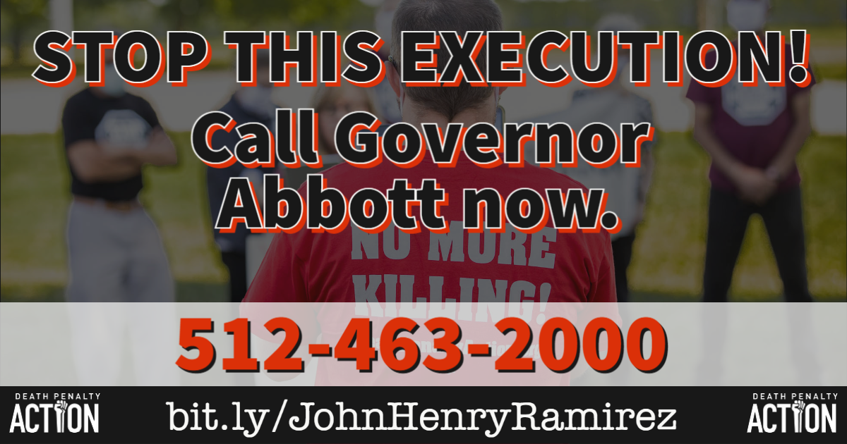 Stop the Execution of John Ramirez in Texas - Action Network