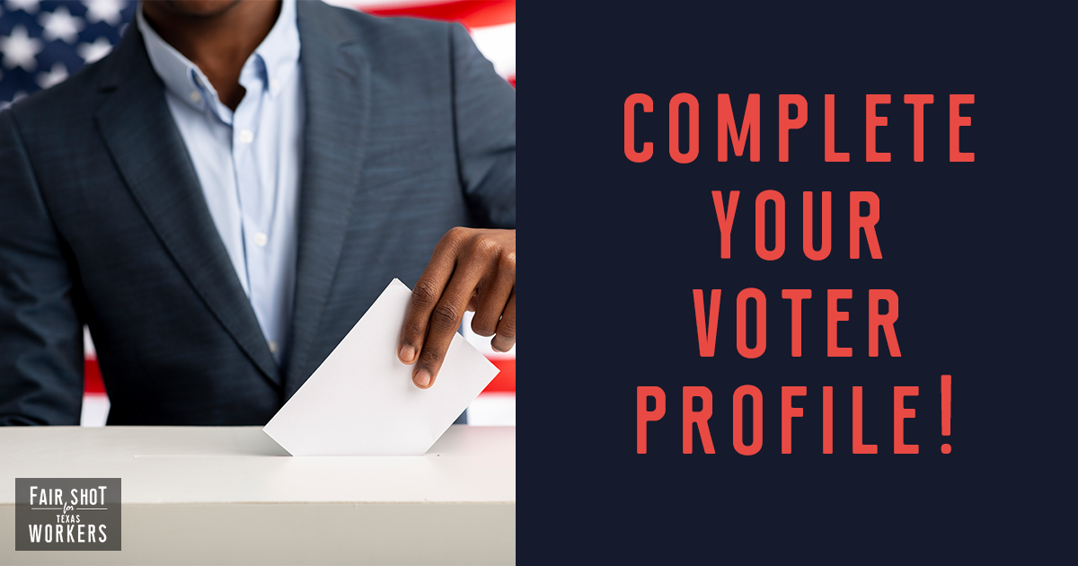 Complete Your Voter Profile