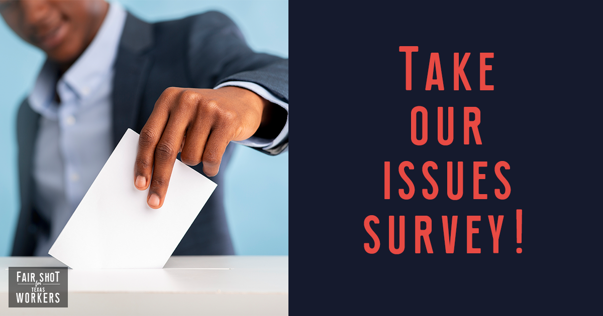 Take Our Issue Survey