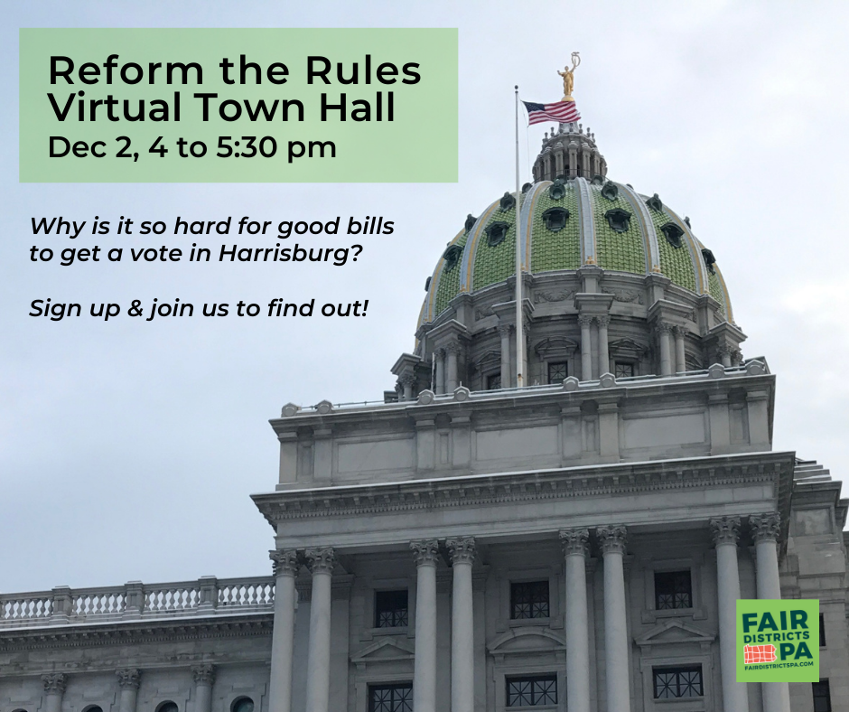 Reform the Rules Virtual Town Hall