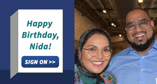 Sign The Card: Wish Nida a Happy Birthday! - Action Network