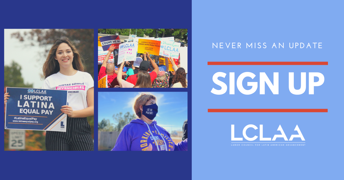 Sign up for LCLAA Email Updates