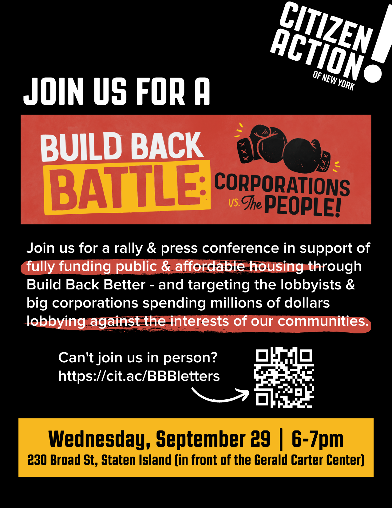 Build Back Battle! - Action Network