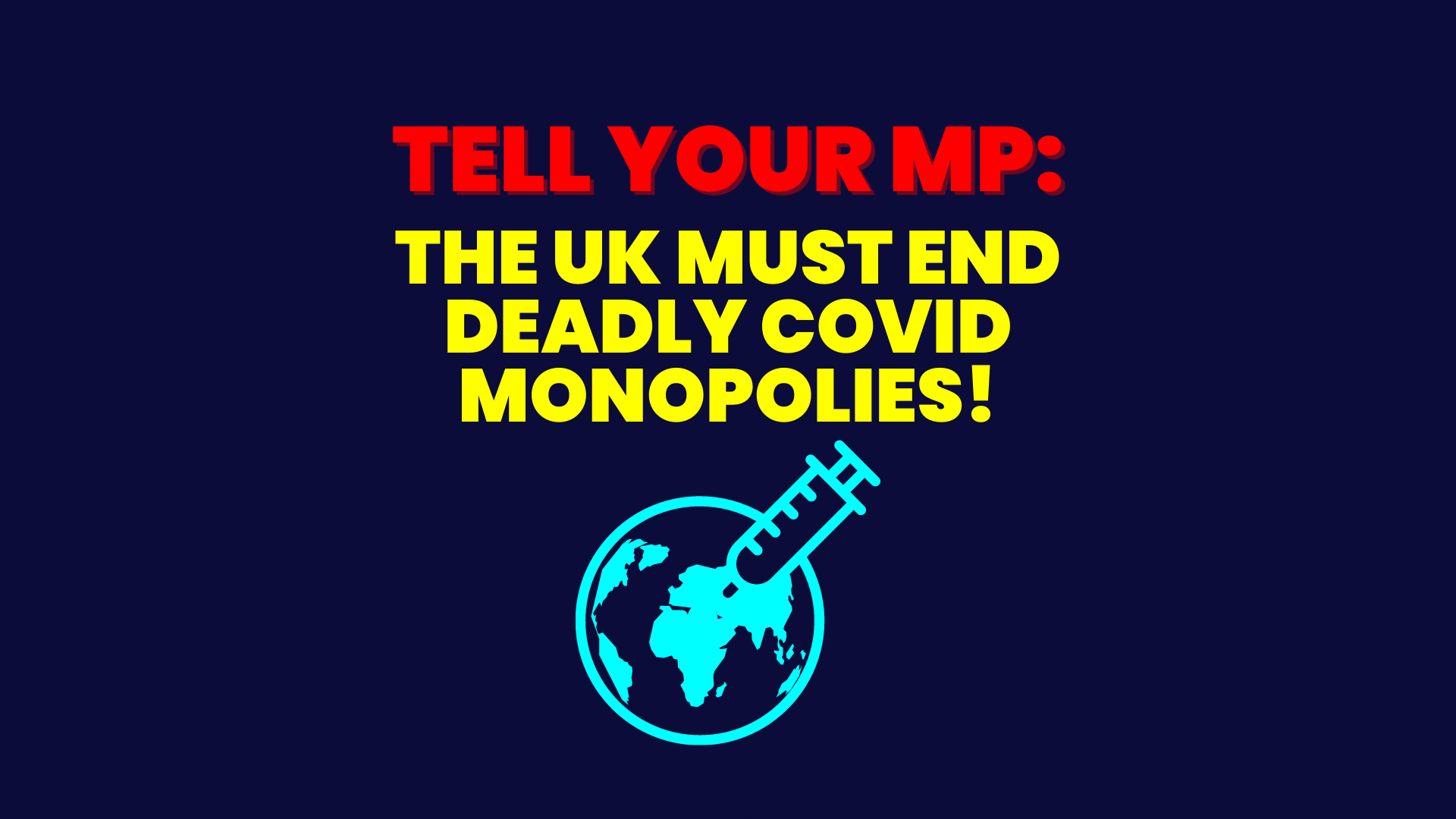Urge your MP to attend the debate on vaccine access!