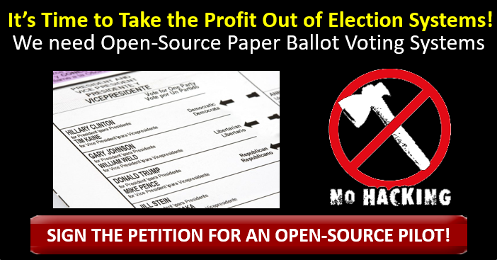 Sign Petition for San Francisco Open-Source Paper Ballot Voting System ...