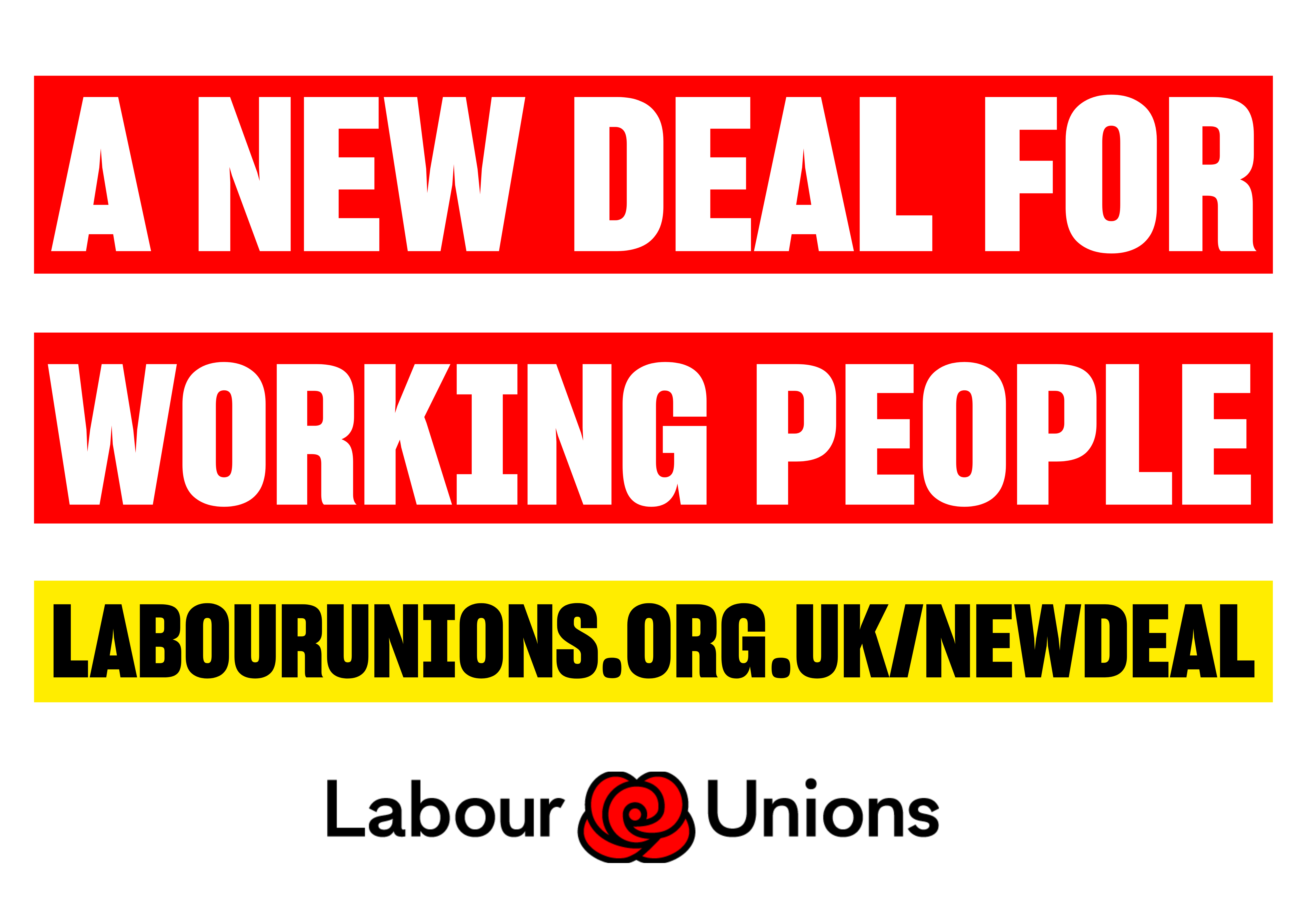 I back union rights and Labour's commitment to sign the New Deal for ...