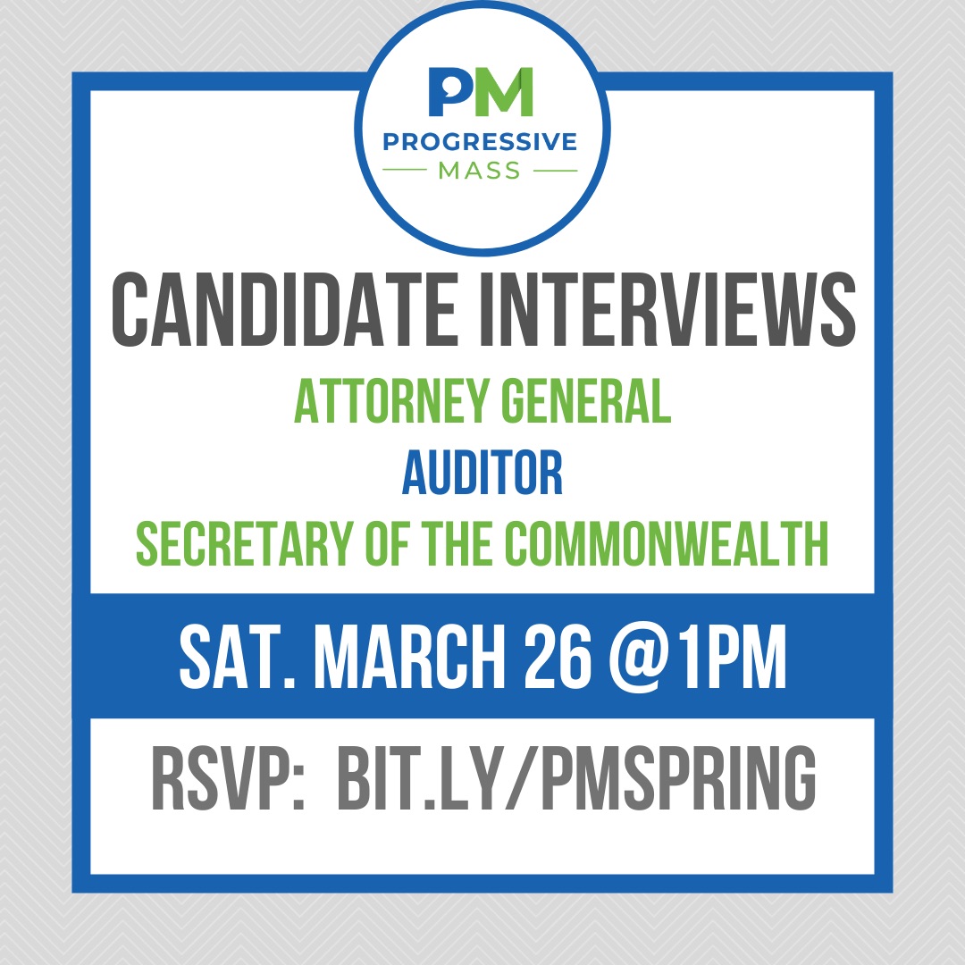Progressive Mass Spring Statewide Candidate Interviews - Action Network