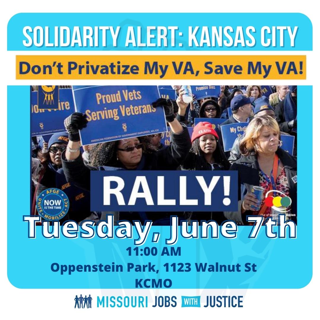 Rally with AFGE: Save the VA from privatization & closures!