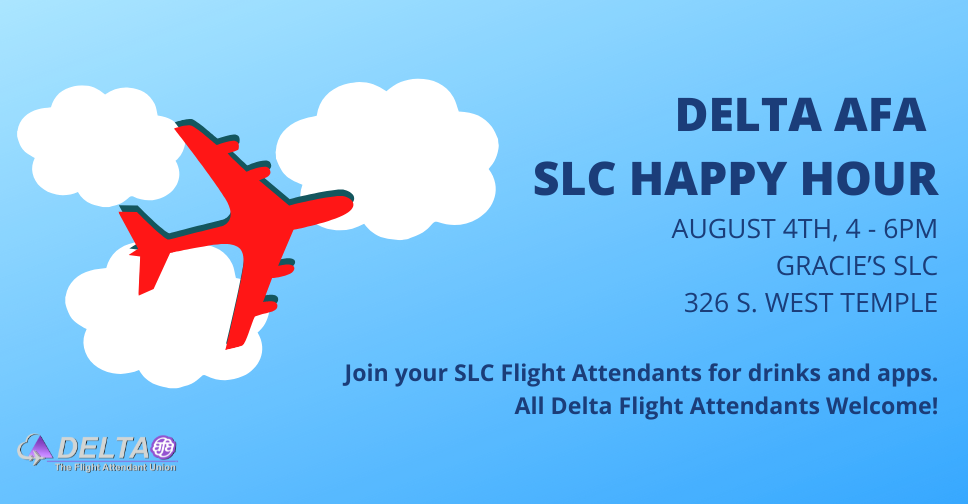 Delta AFA SLC Happy Hour!