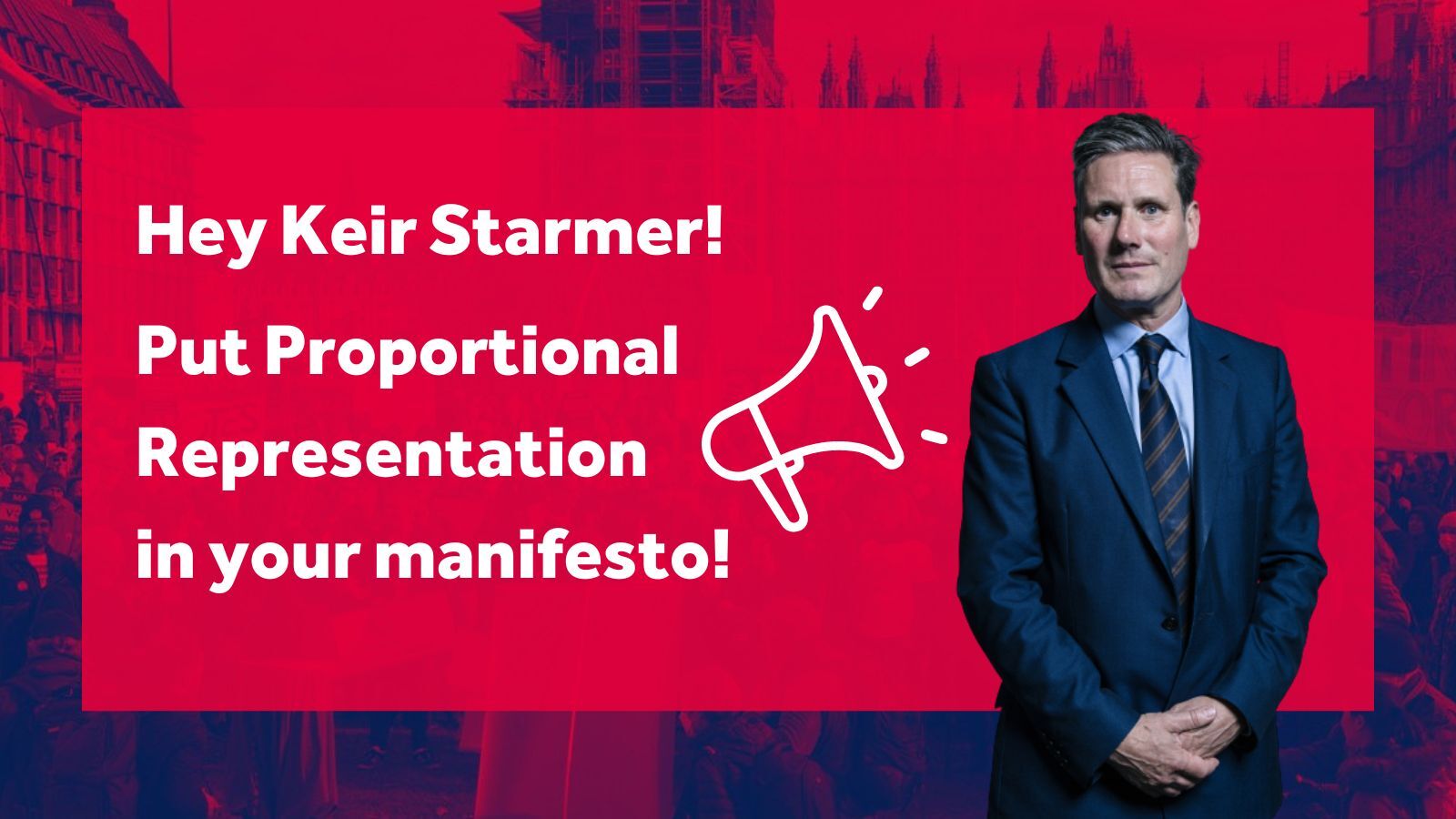 Keir Starmer: we won't let you ignore the demand for Proportional ...