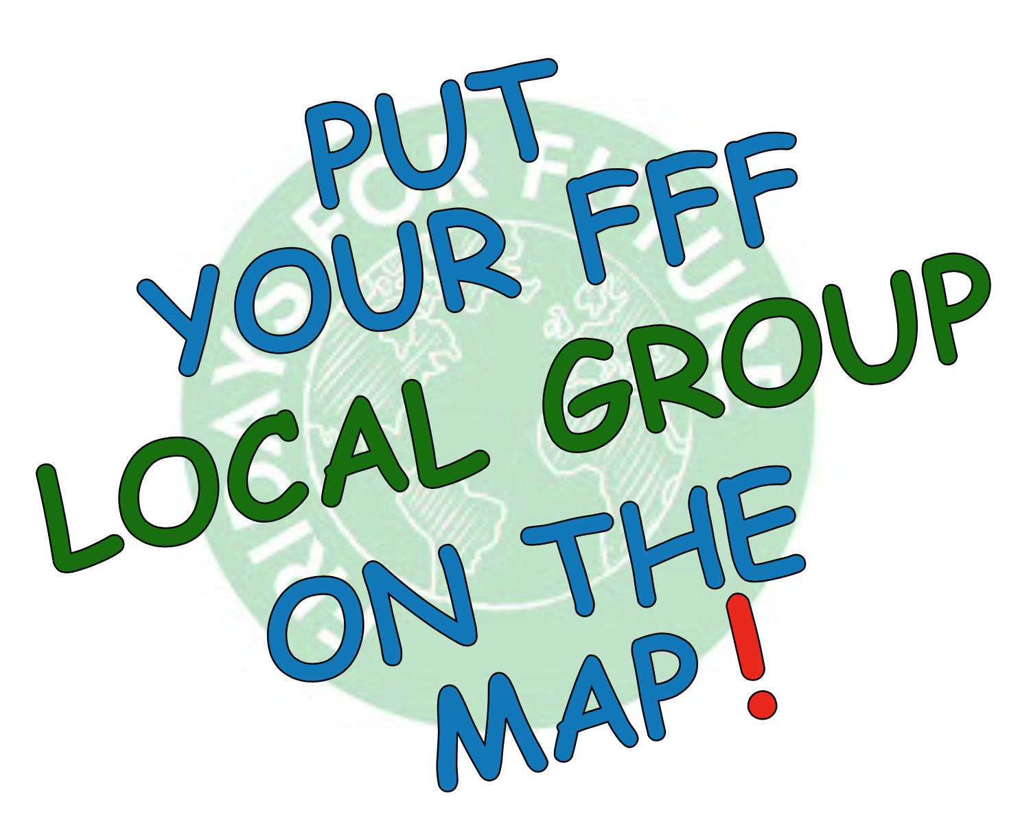 The Fridays for Future map of actions - Action Network