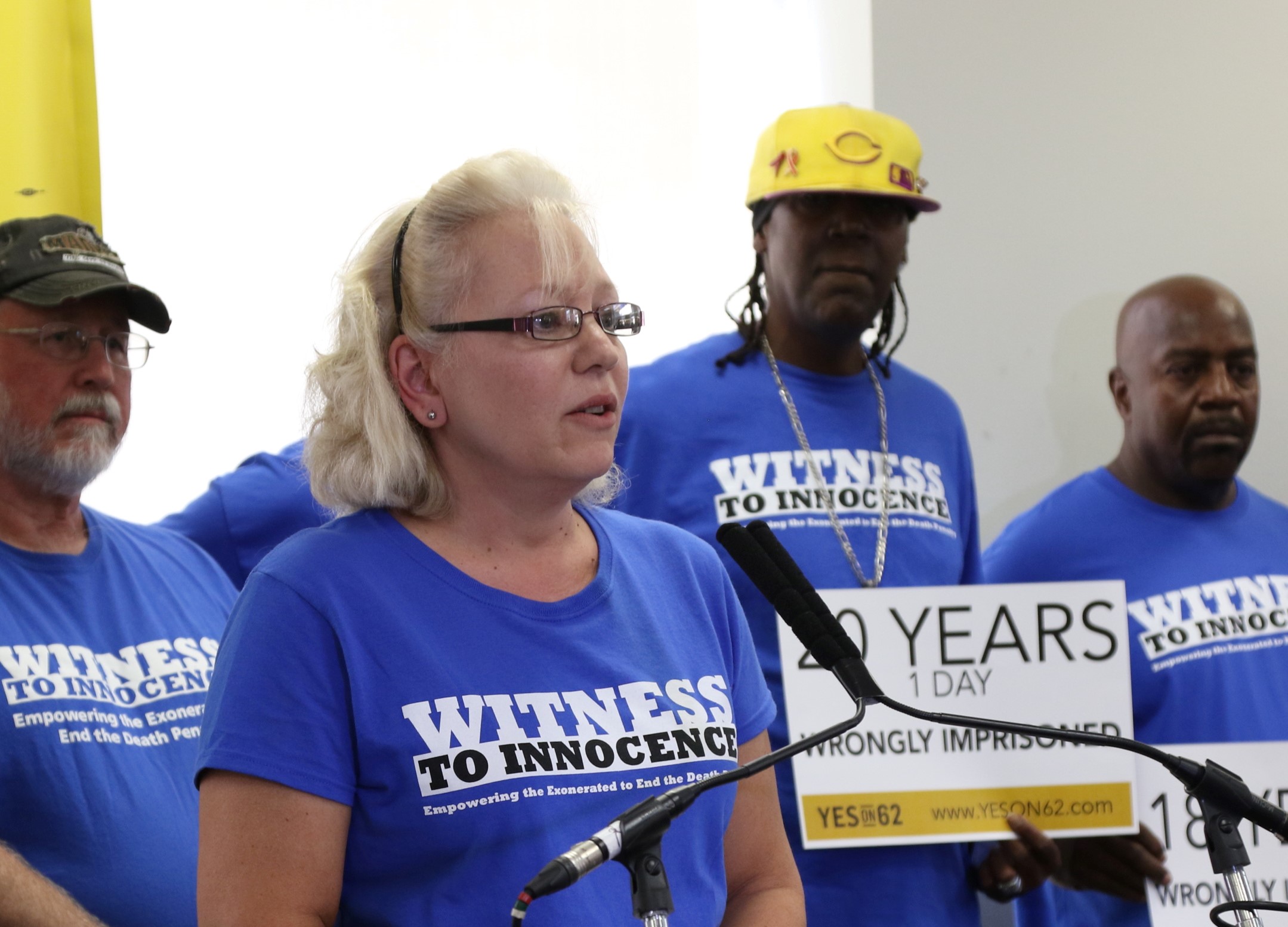 We were innocent on death row. Donate to help us change the system.