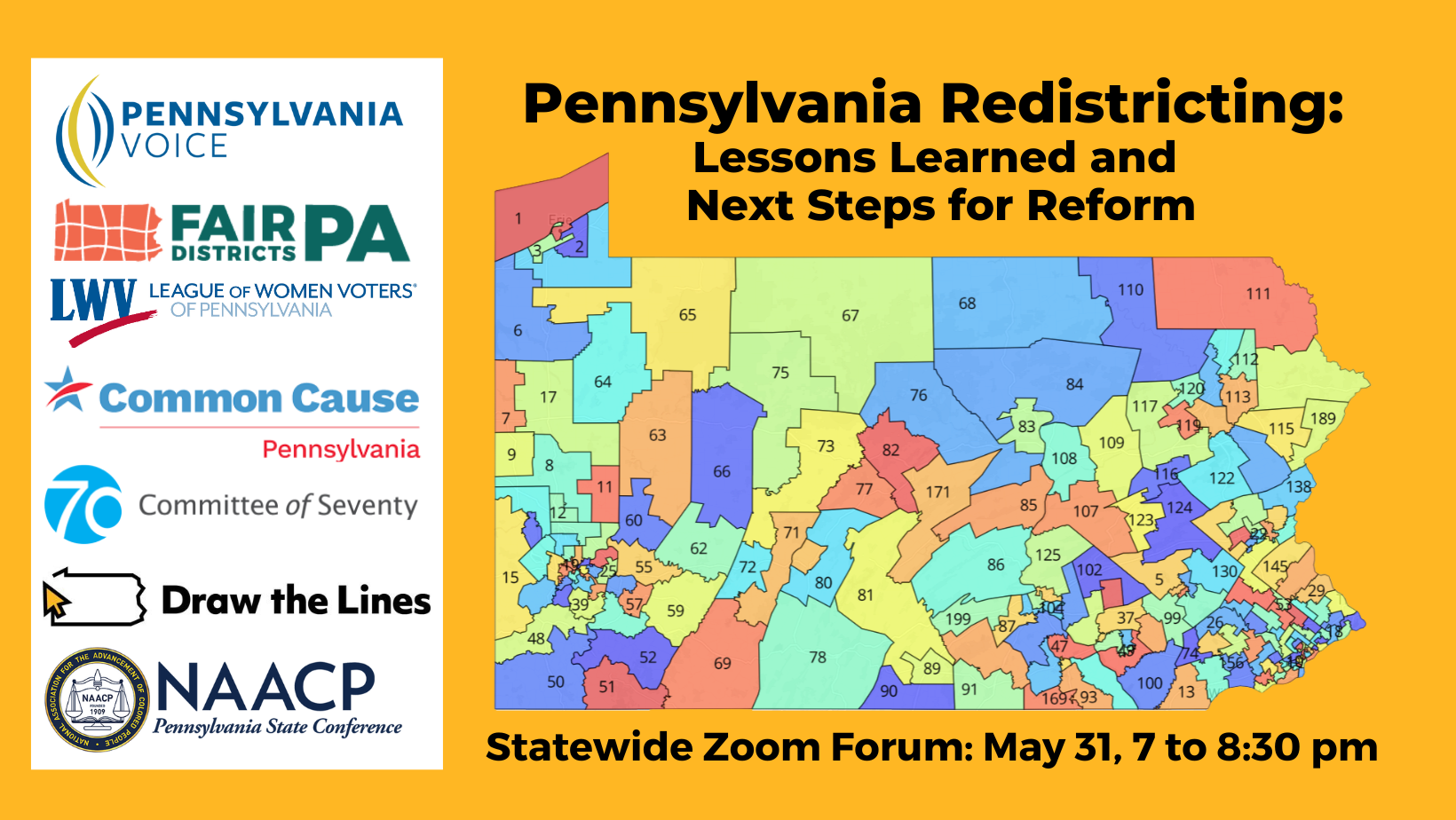 Pennsylvania Redistricting: Lessons Learned and Next Steps for Reform ...