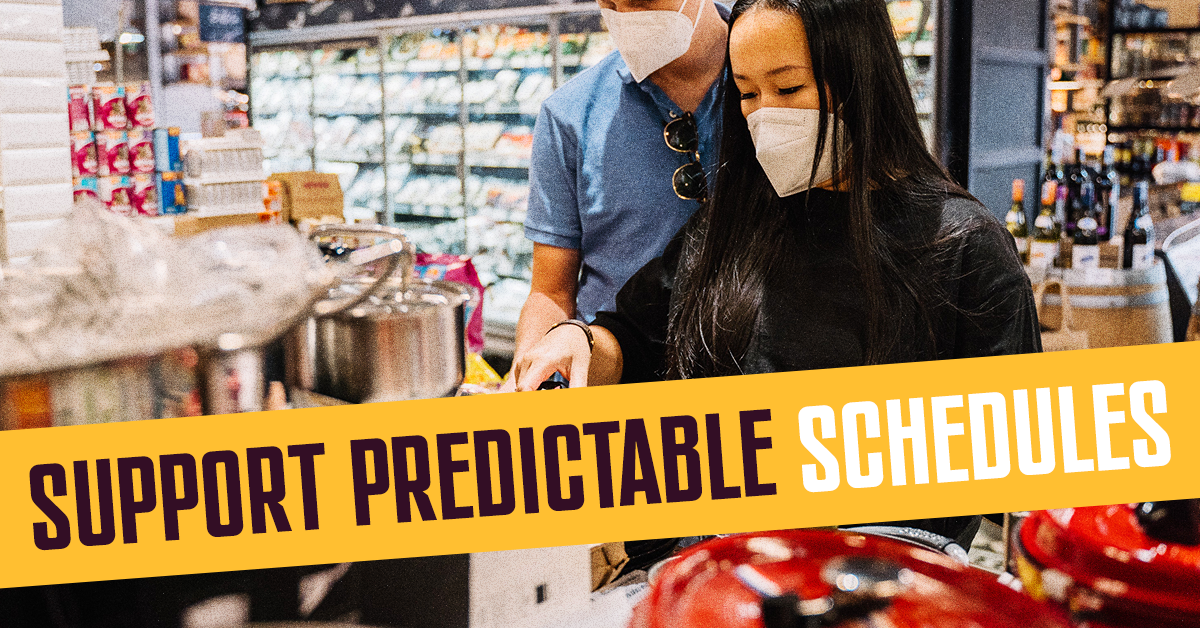 We need a House vote on H.B. 6859, the Predictable Scheduling Bill