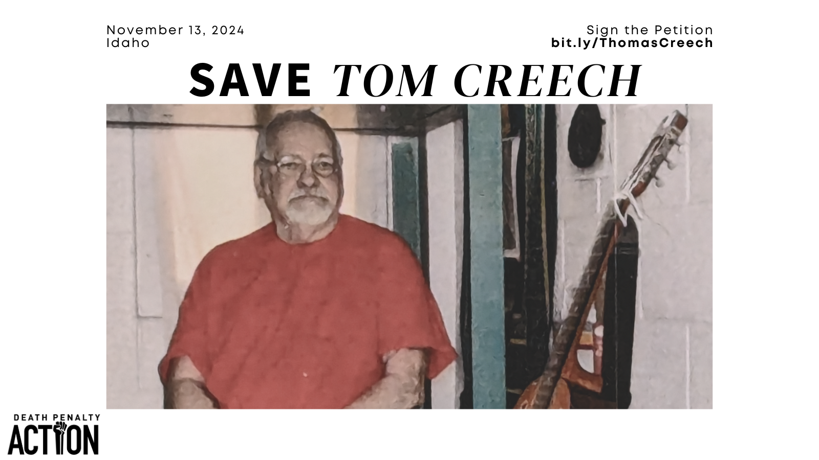 Stop the Execution of Thomas Creech in Idaho - Action Network