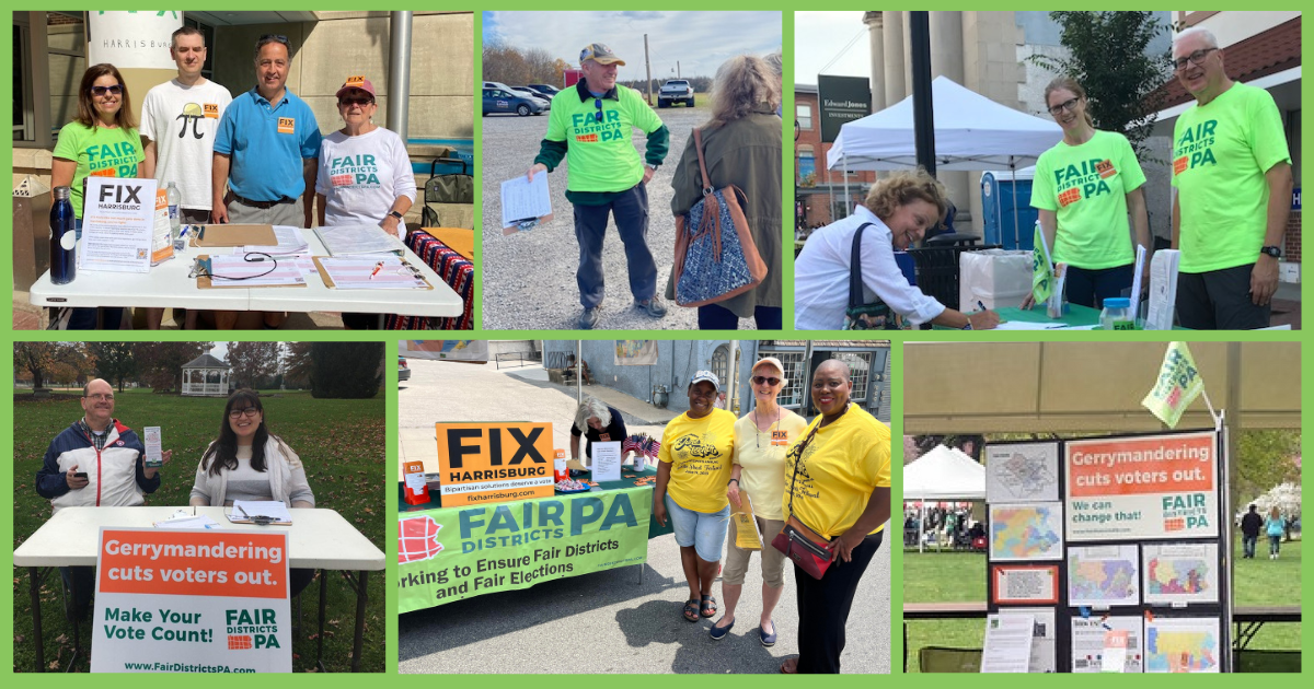 Fair Districts PA Tabling Volunteers!