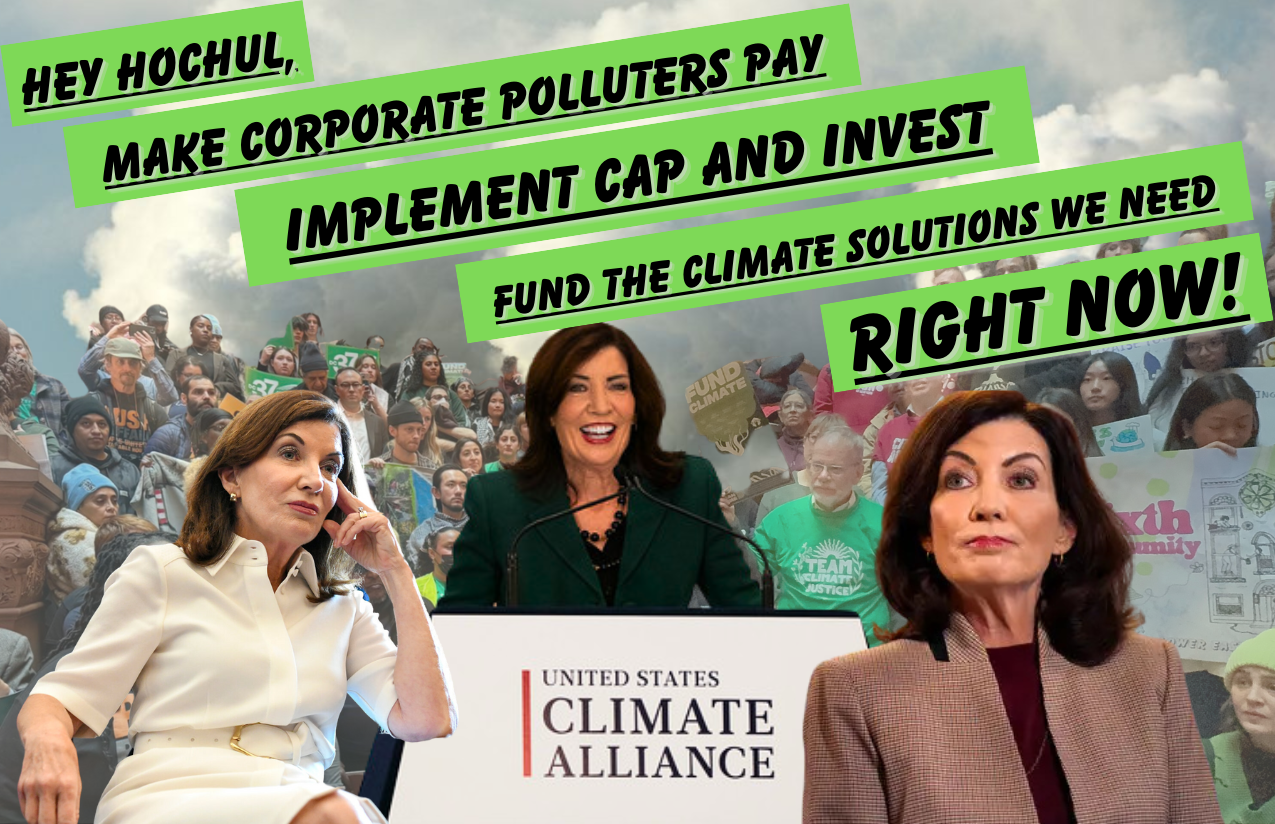 Tell Gov. Hochul to FUND CLIMATE RIGHT NOW! - Action Network