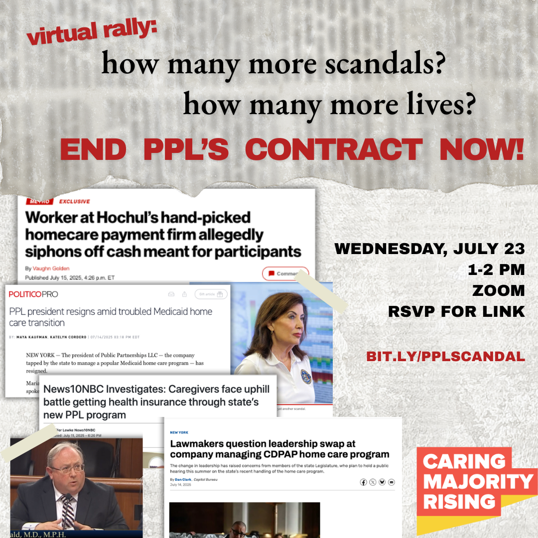 Virtual Rally: How many more scandals? How many more lies? END PPL'S ...