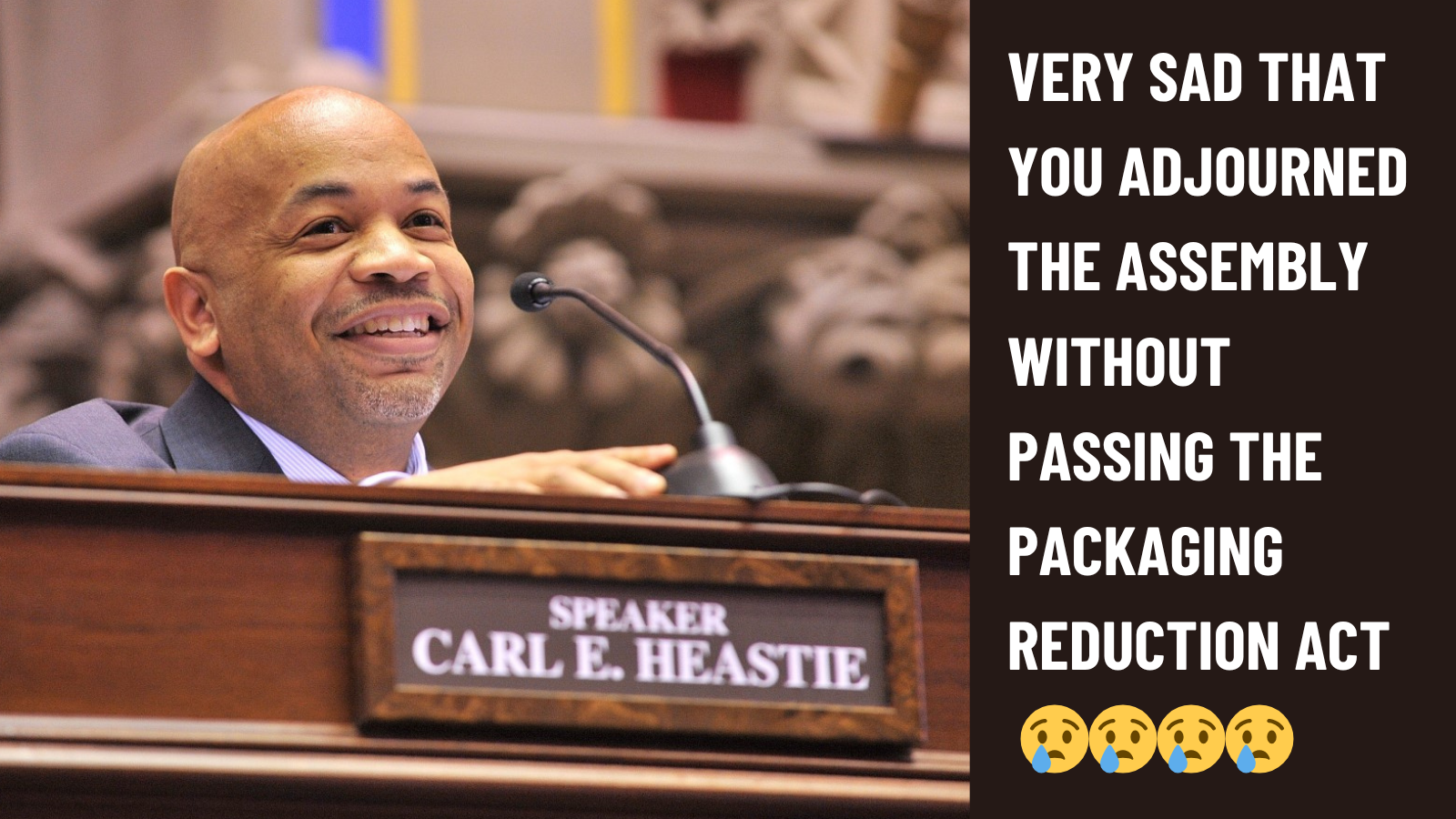 Tell Speaker Heastie to bring the Packaging Reduction Act ASAP - Action ...