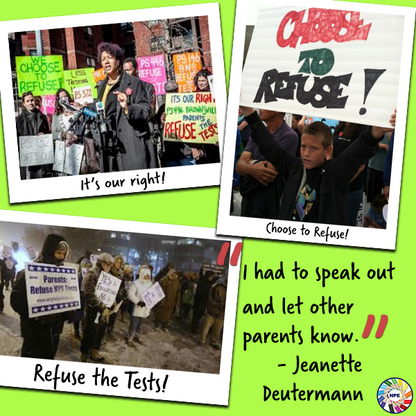 Educating our Members on Some Background of the Opt Out Movement to ...