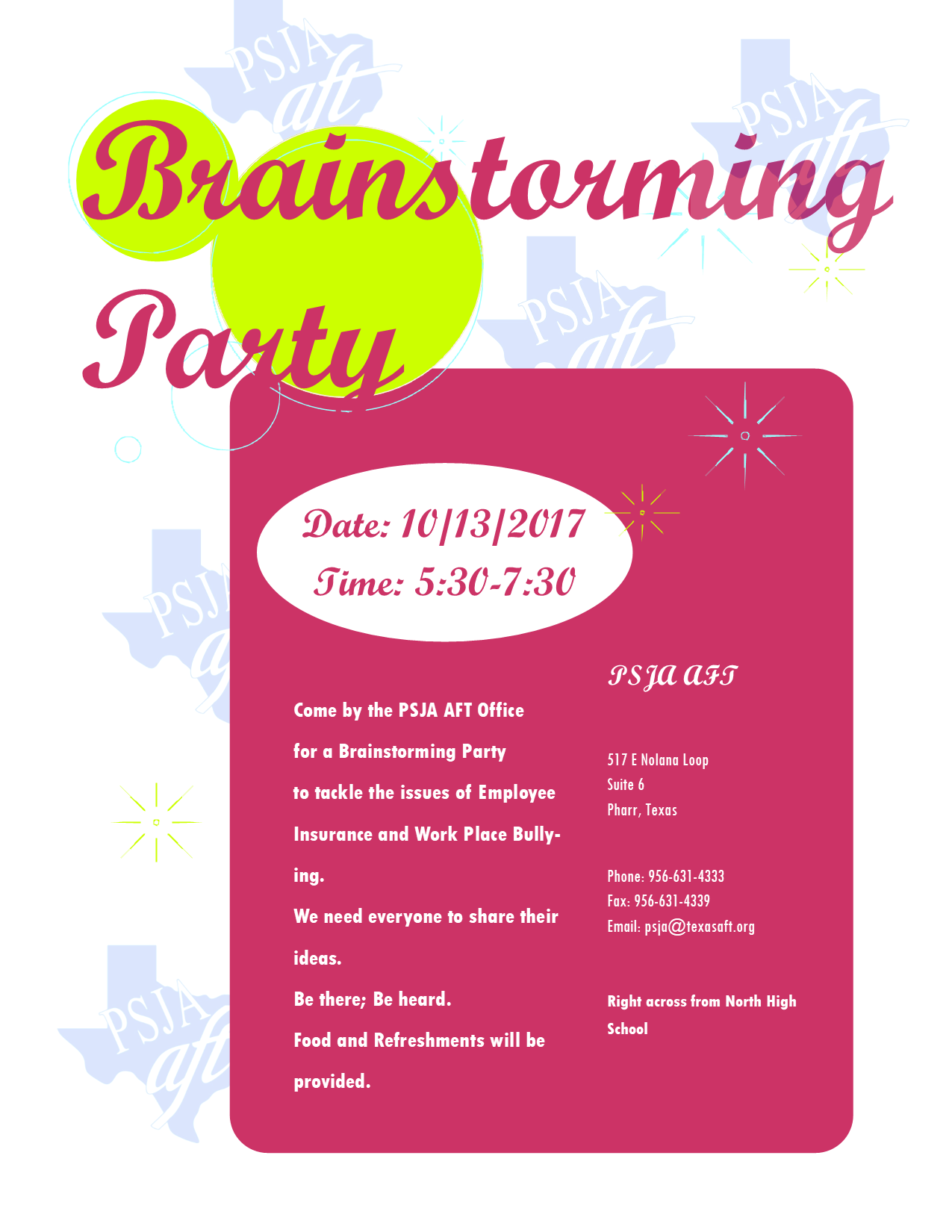 Brainstorming Party - Action Network