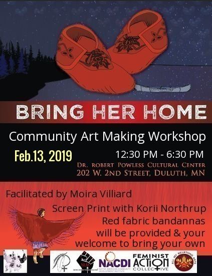 Annual Missing and Murdered Indigenous Women Marches -Valentines Day ...