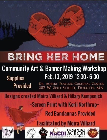 Annual Missing and Murdered Indigenous Women Marches -Valentines Day ...