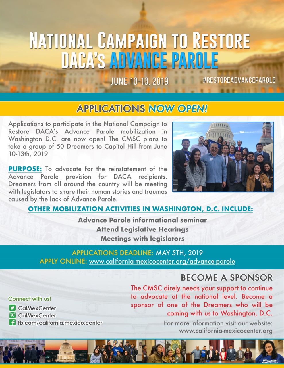Be part of the national campaign to restore DACA’s Advance Parole ...