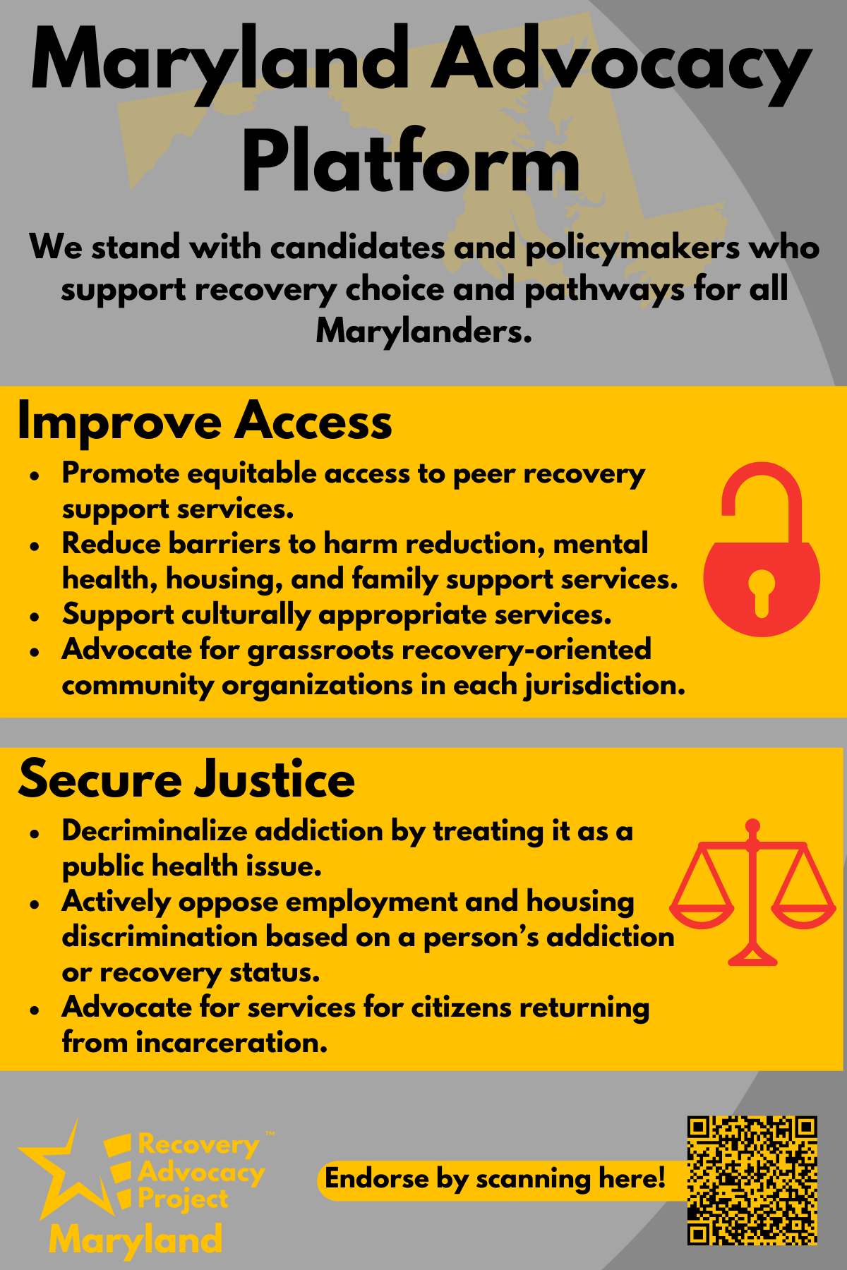 SUPPORT the Maryland Recovery Platform! - Action Network