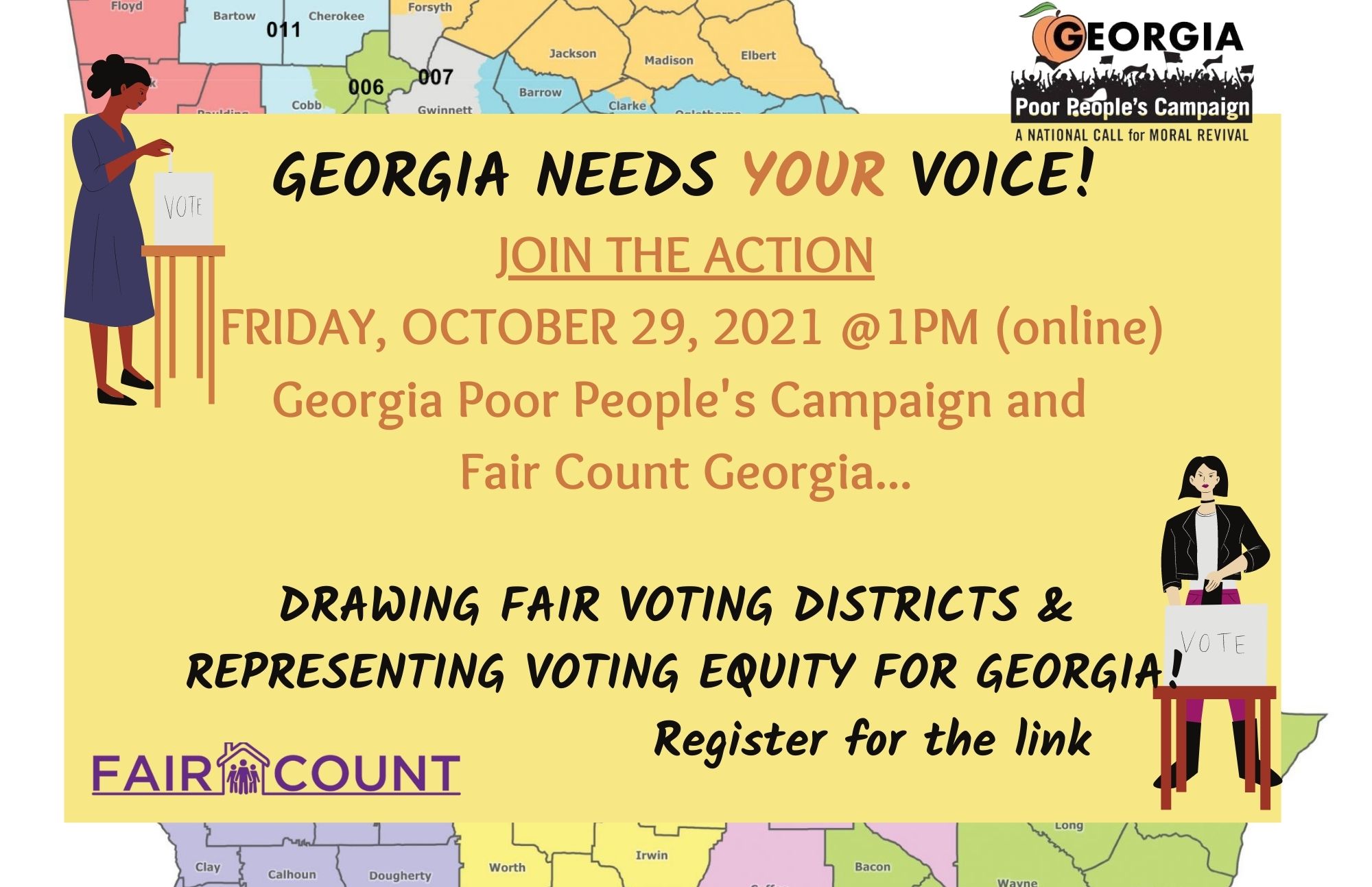 Georgia Poor People's Campaign Fair Districting = Equity Redistricting ...