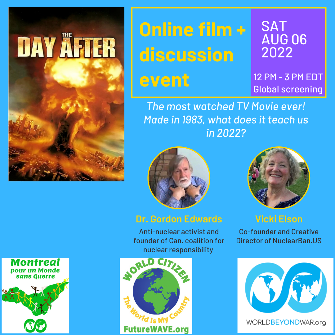  The Day After Film Screening And Discussion Action Network