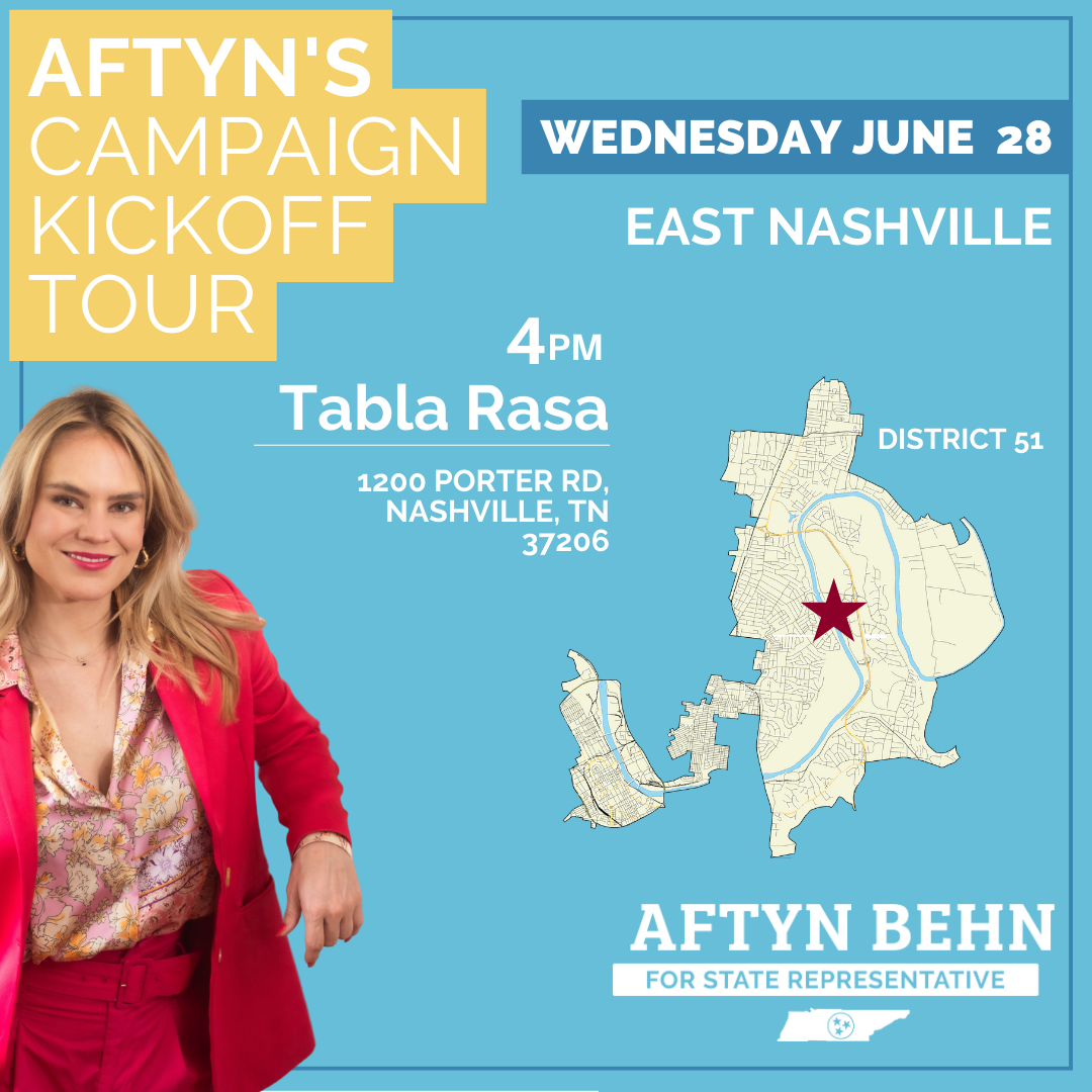 Aftyn's Campaign Kickoff Tour - East Nashville - Action Network