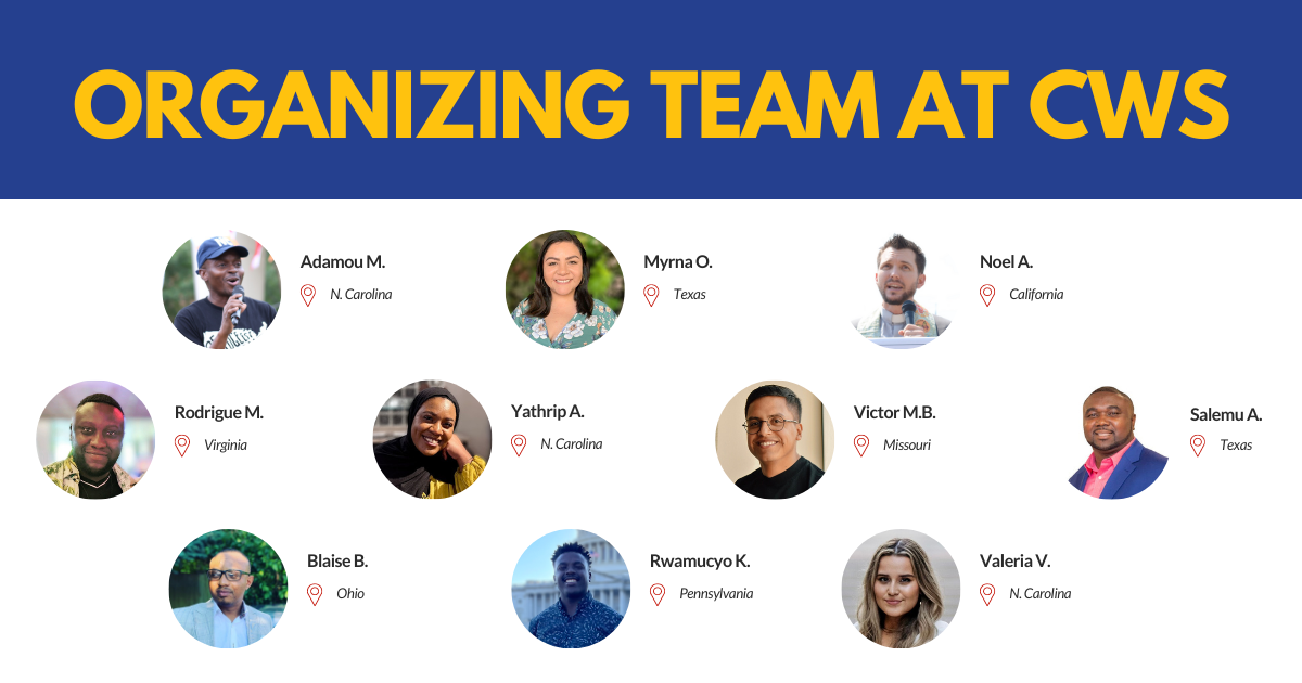 Welcome - Church World Service Organizing - Action Network